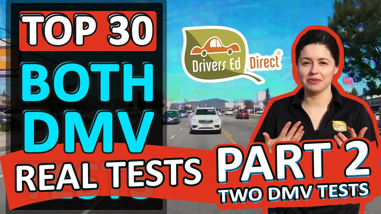 Part 2: Top 30 DMV Test Crossover Questions