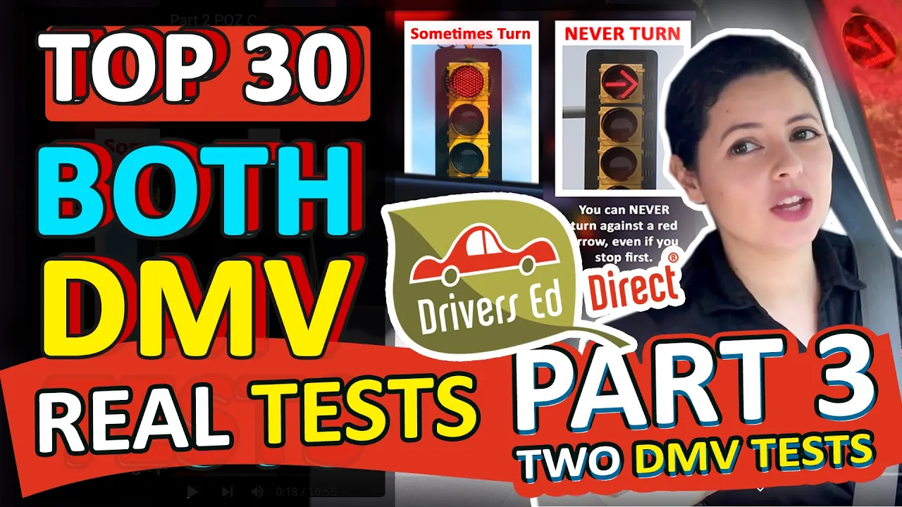 Part 3: Top 30 DMV Test Crossover Questions